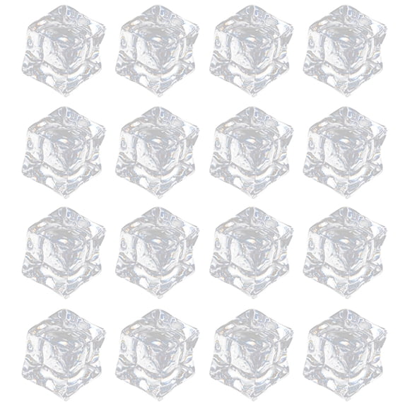 Nestingho 200pcs Clear Artificial Fake for Drinks Party Bar Decoration ...