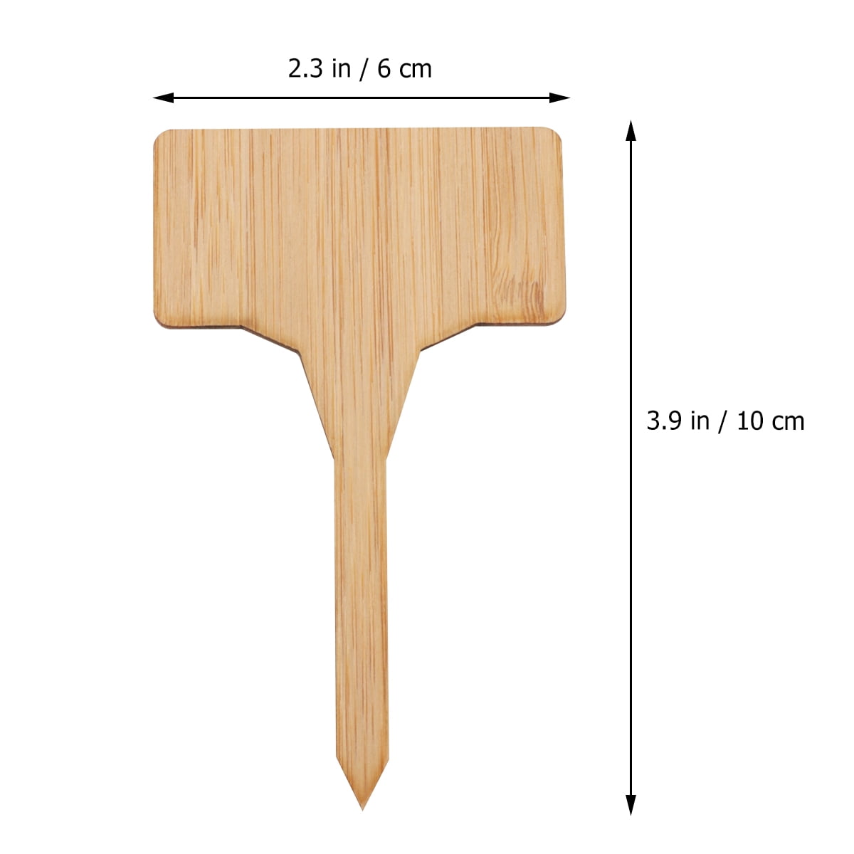 Nestingho 20Set Garden Sign Board Bamboo for Home Gardeners in 6x10x0 ...