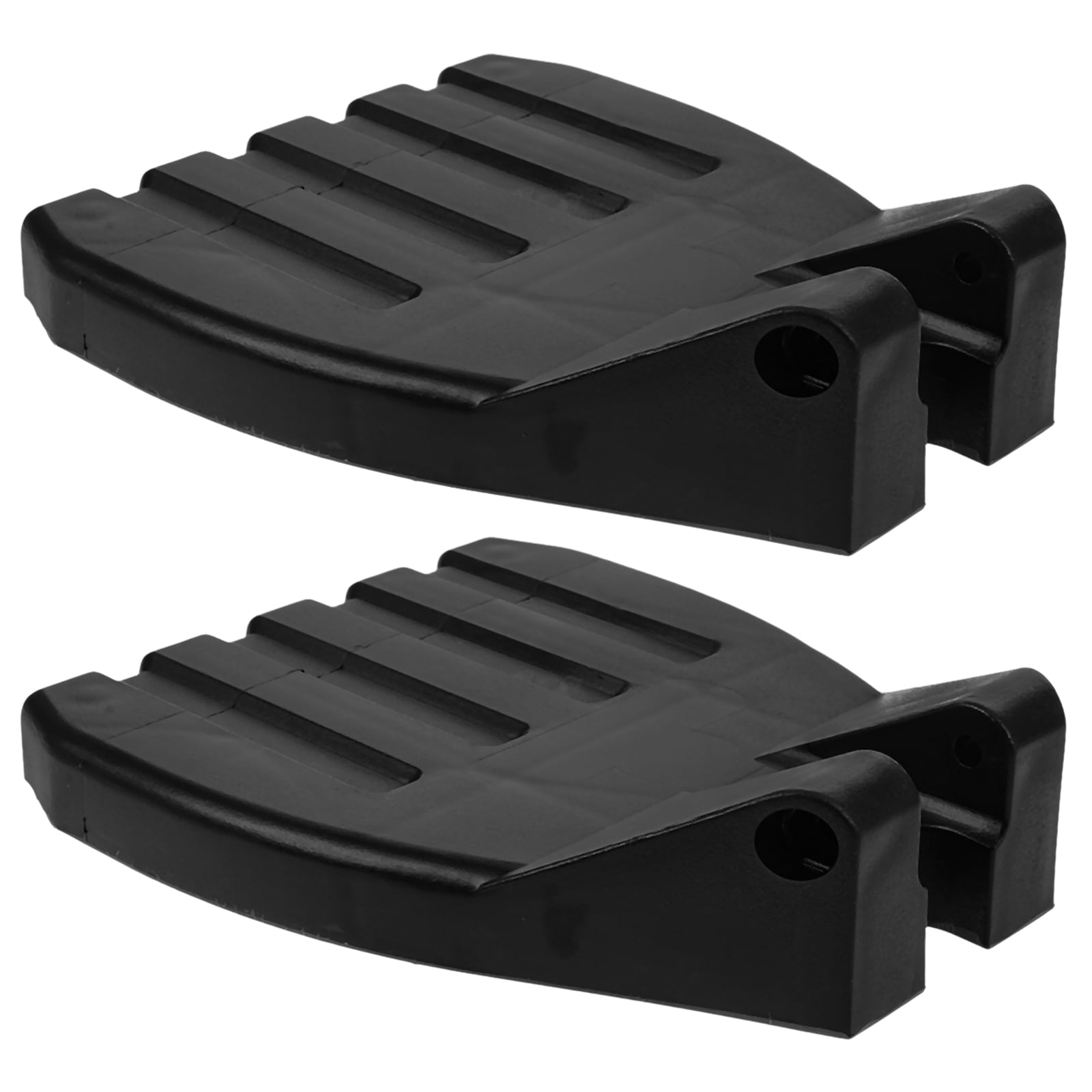 Nestingho 2Pcs Easy Installation Black PP Wheelchair Foot Plate for ...
