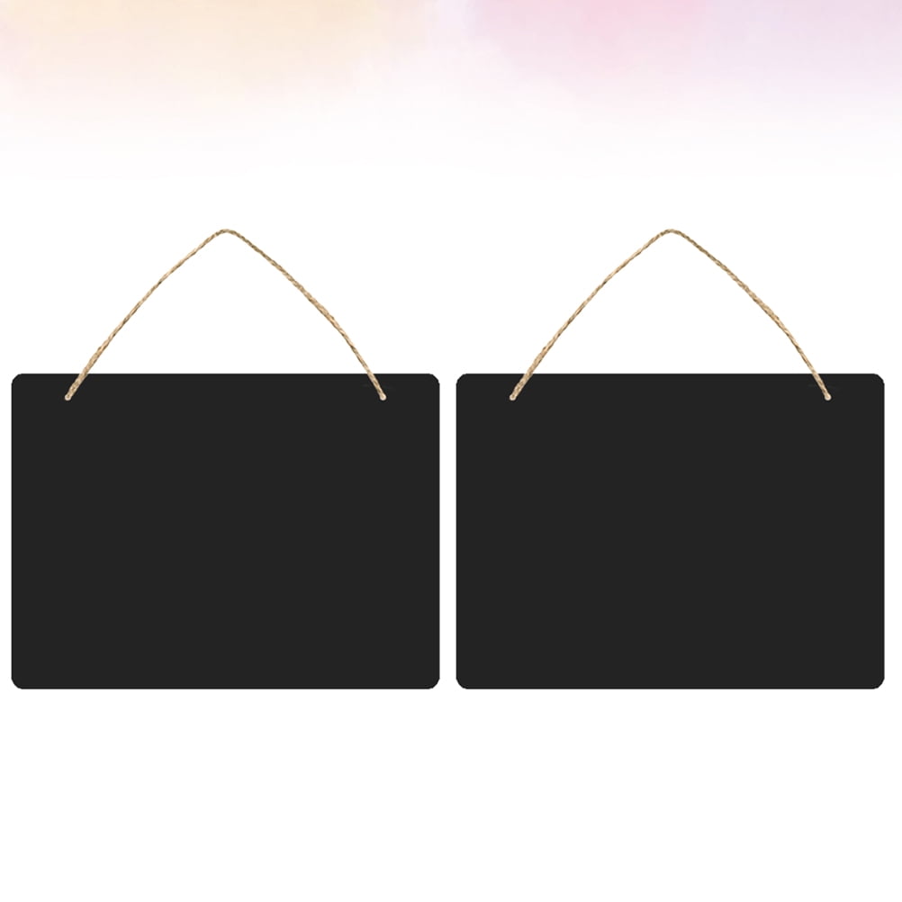 Nestingho 2Set Density Board Chalkboard for Home Blackboard Wall Sign ...