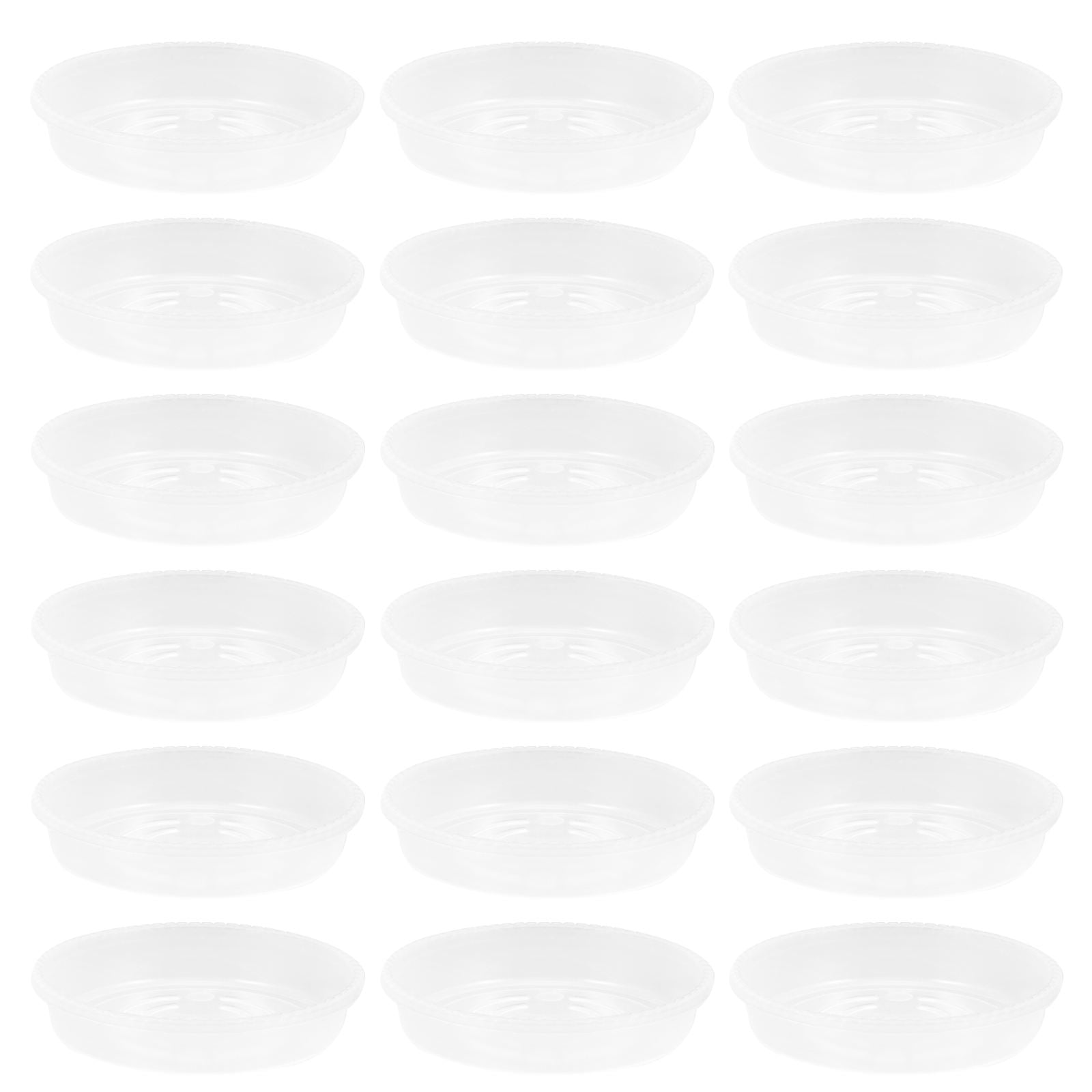 Nestingho 30Pcs Transparent Plastic Flower Container Base for Water ...