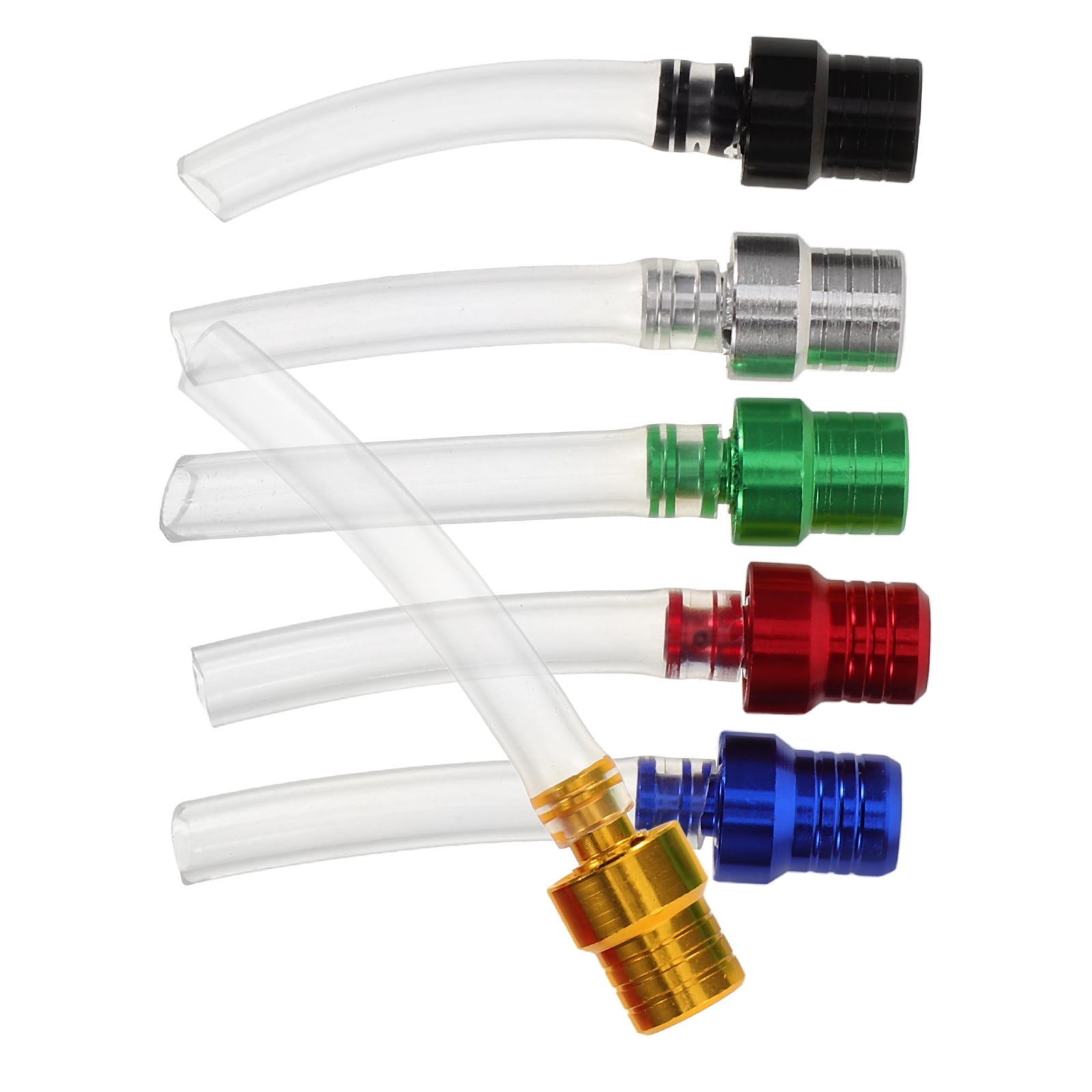 Nestingho 6Pcs Aluminum Motorcycle Vent Hose Gas Cap Air Vent Hose for ...