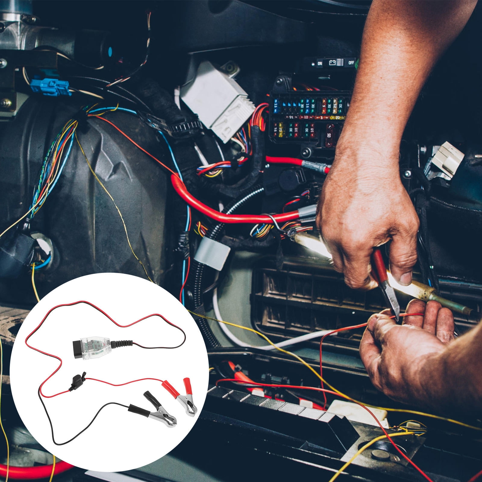 Nestingho Car Charging System Tester 1Pcs Multi Plastic Battery ...