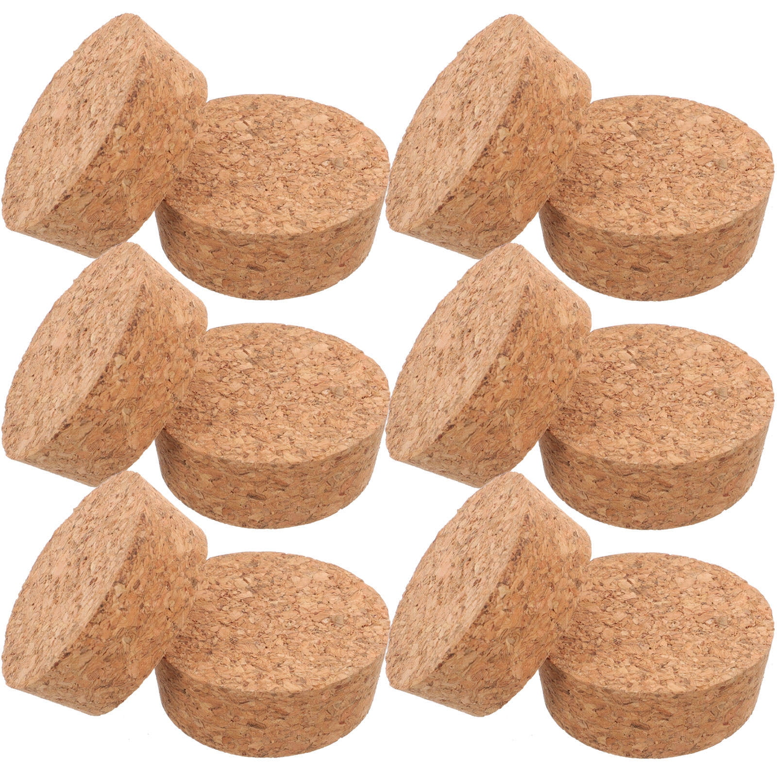 Nestingho Bottle Plug Wine Bottle Cork Stoppers Wood 20Set 5.2x5.2in ...