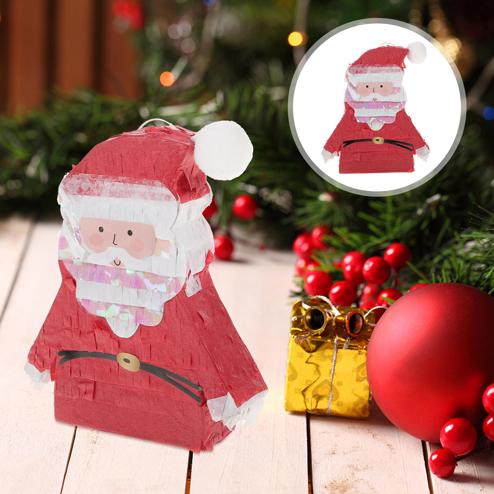 Nestingho Pinata Toy 1Pcs Red Assorted Color Candy Filled Plaything for ...