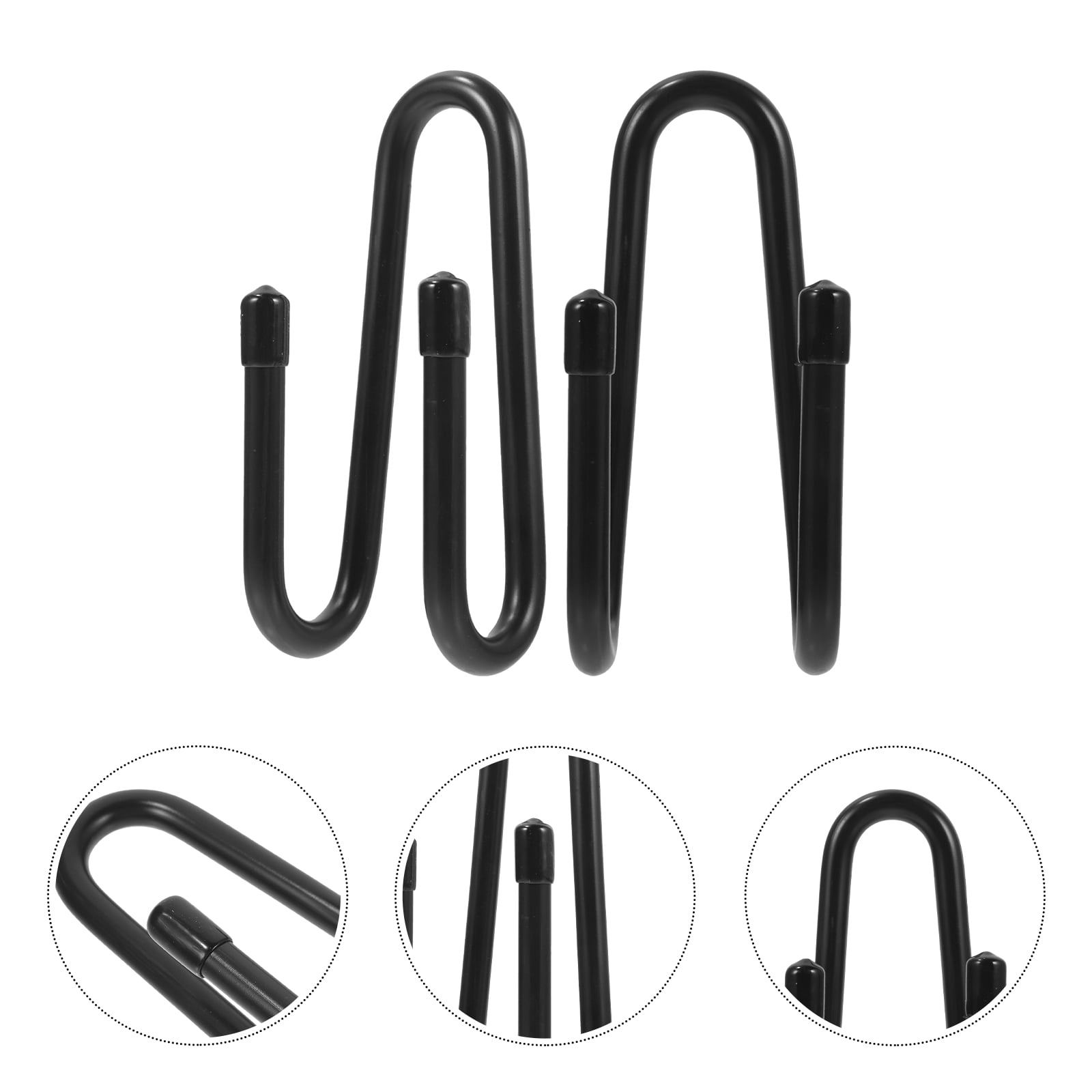 Nestingho Wall Mount for Sword Metal Showcase Rack Black Aluminium ...