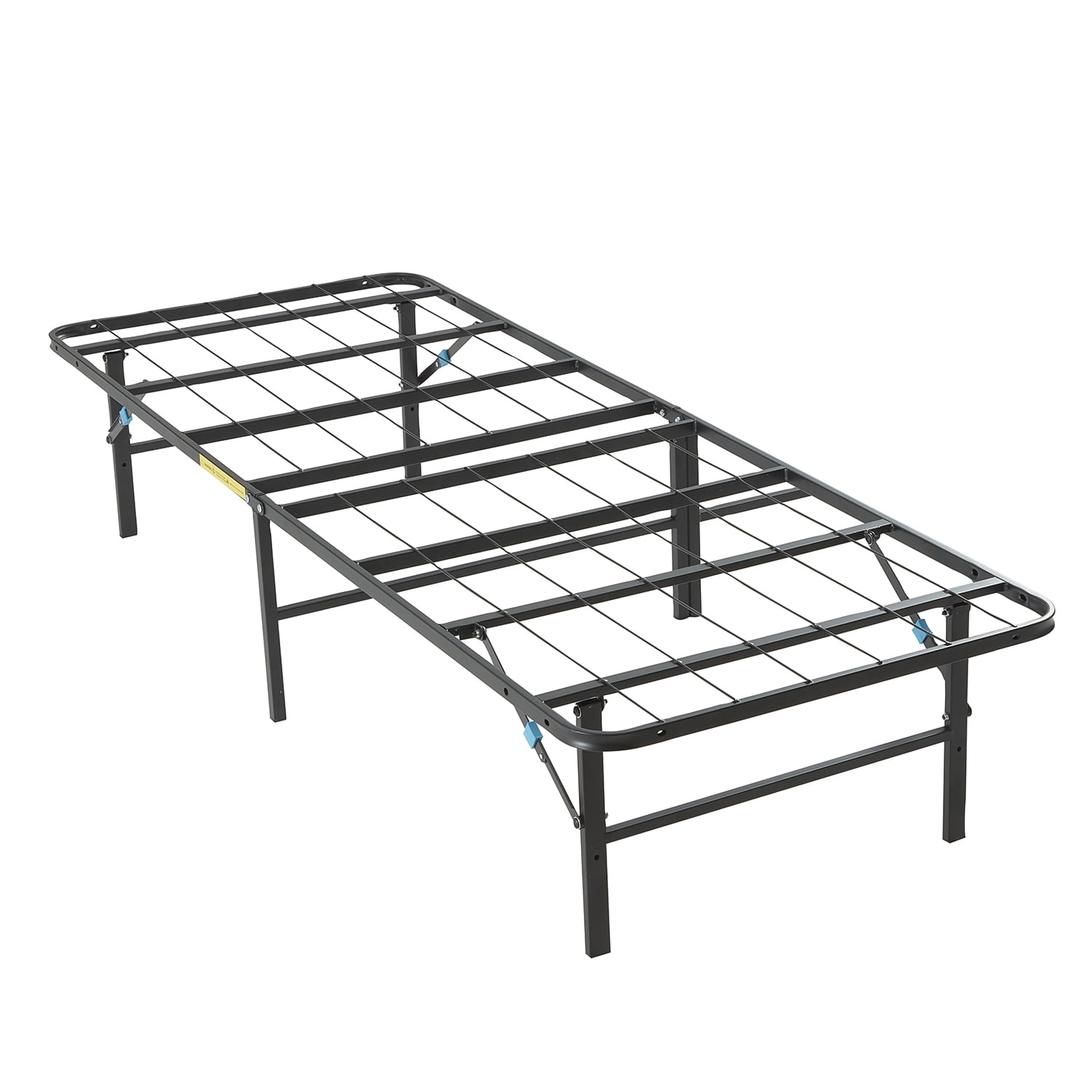 Nestl 14” Platform Bed Frame, Metal Foldable Steel Box Spring ...