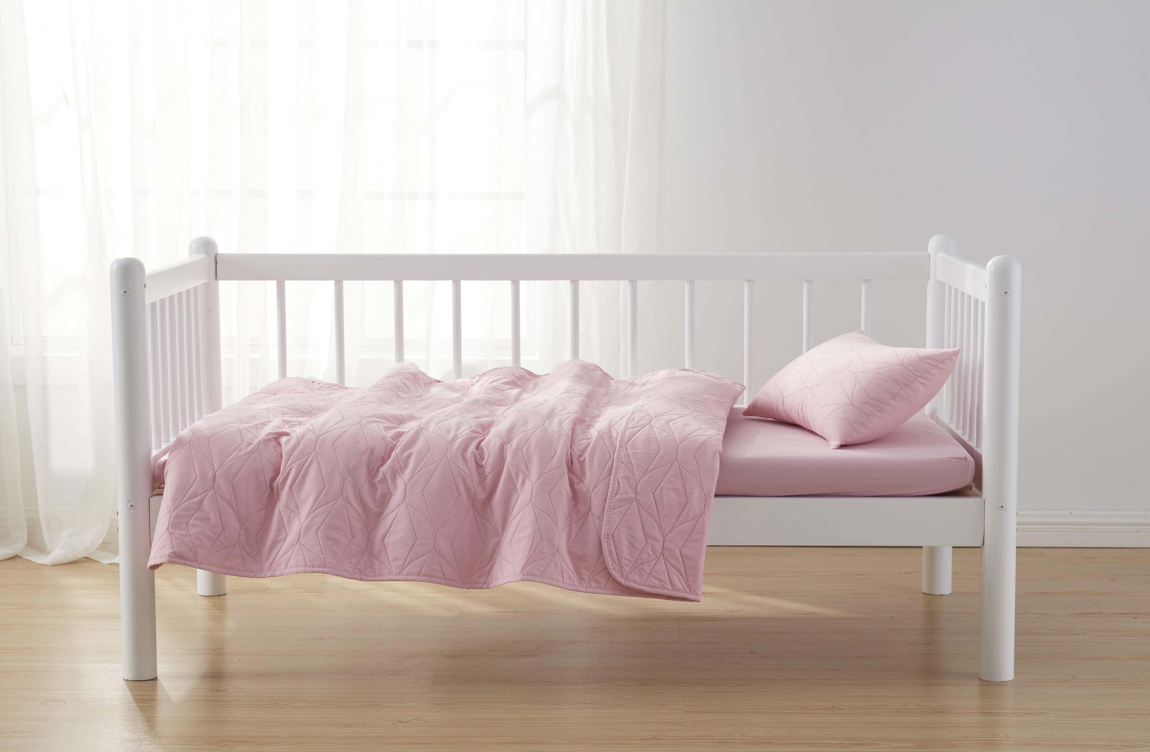 Nestl Baby Quilts Kids Bedspread, 3-Piece Ellipse Weave Lightweight ...