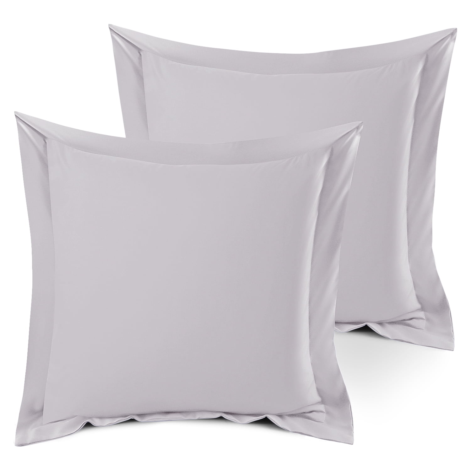 Nestl Pillow Sham Set, Premium 1800 Series Microfiber, Double Brushed ...