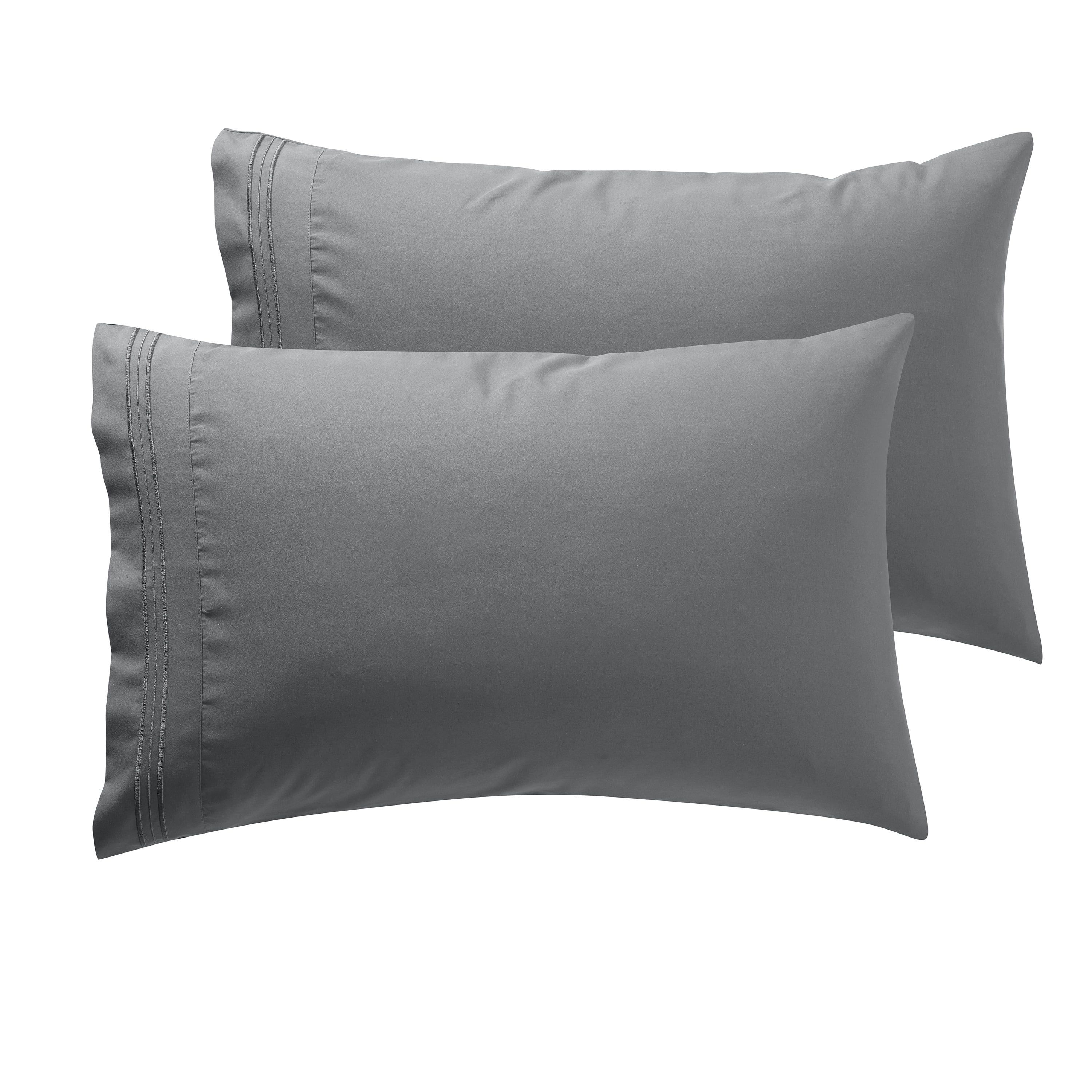 Nestl Pillow cases Premier 1800, Luxury Soft Microfiber Pillow Case ...