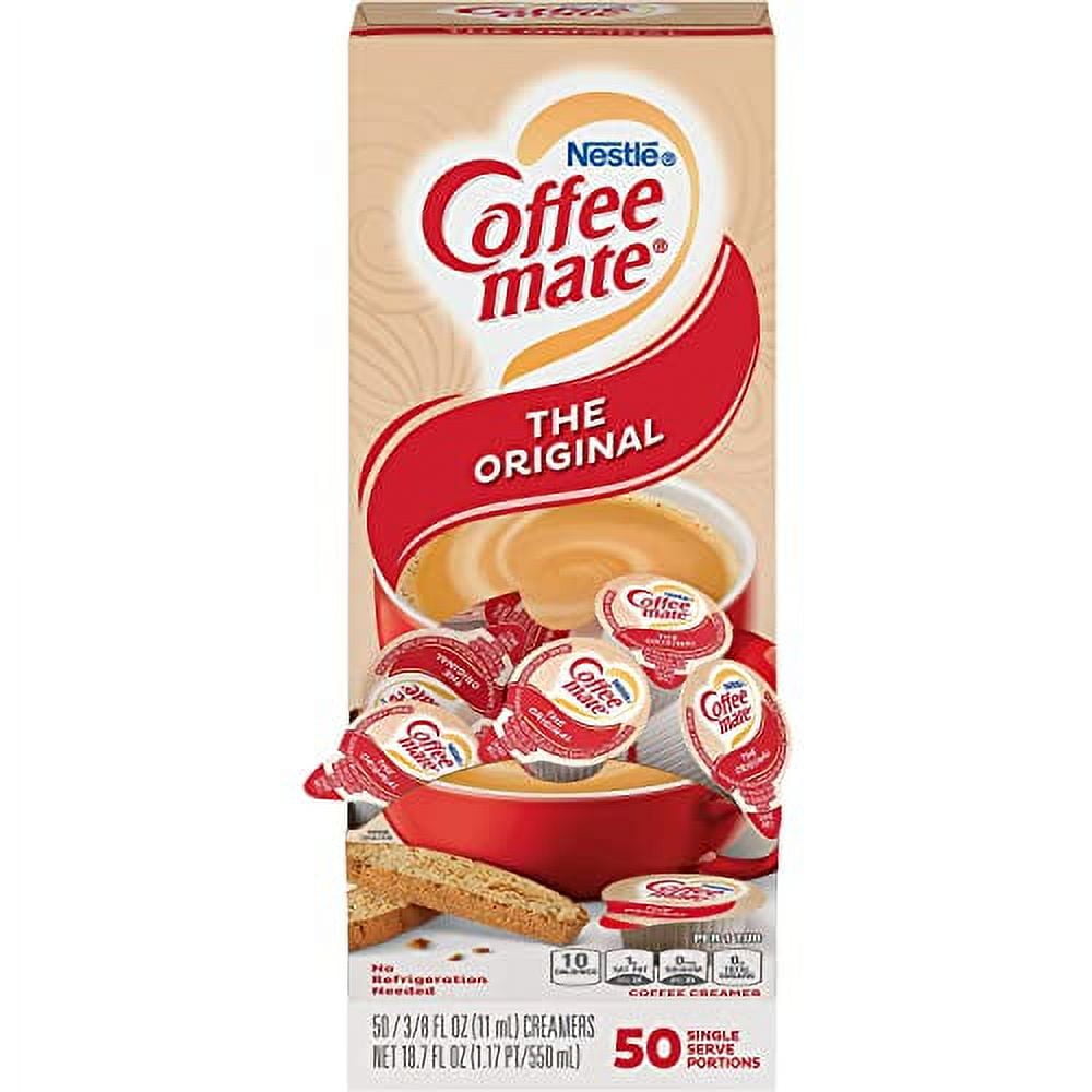 Nestle 35110 Coffee-Mate Original Flavor Creamer, Single Serve Portions ...