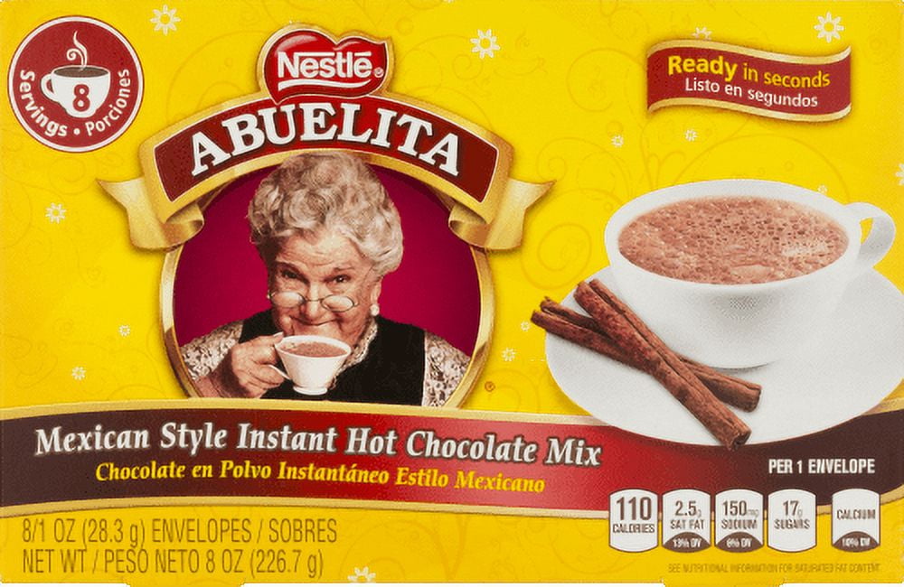 Nestle Abuelita Mexican Style Instant Hot Chocolate Drink Mix (Pack of ...