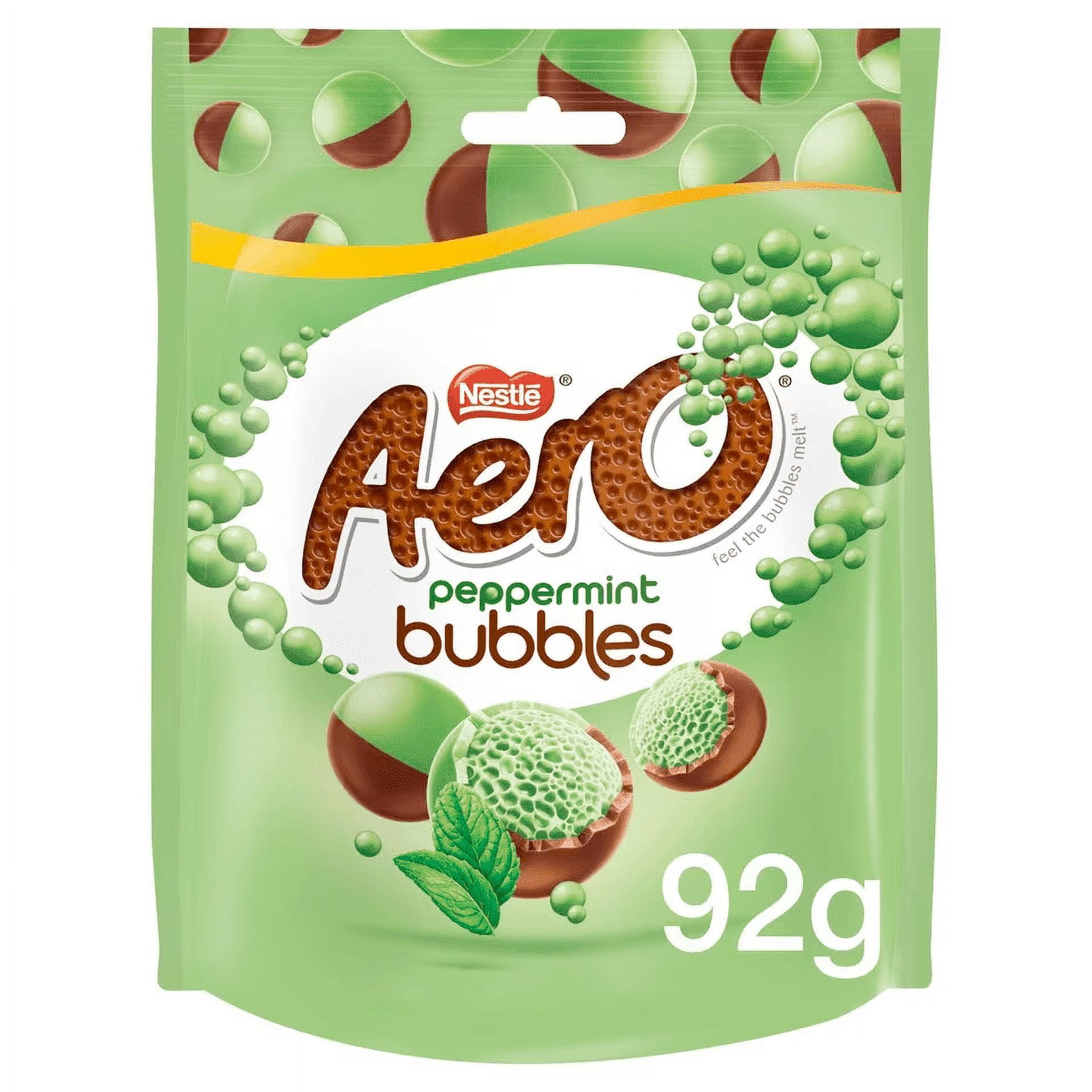 Nestle Aero Bubbles Peppermint Chocolate Pouch -- 92g IRISH CANDY ...