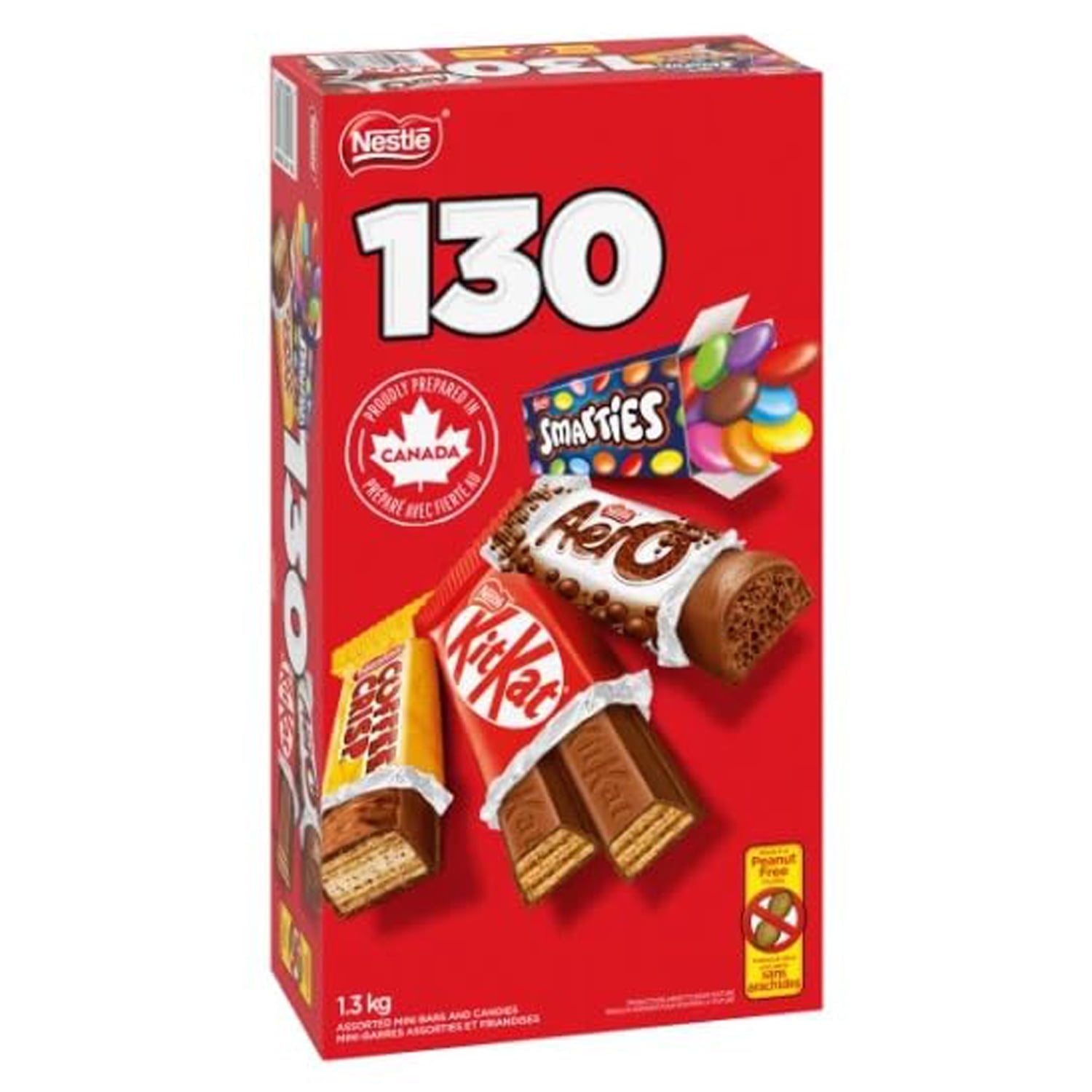 Nestle Assorted Mini Bars and Candies, Individually Wrapped, 1.3 kg ...