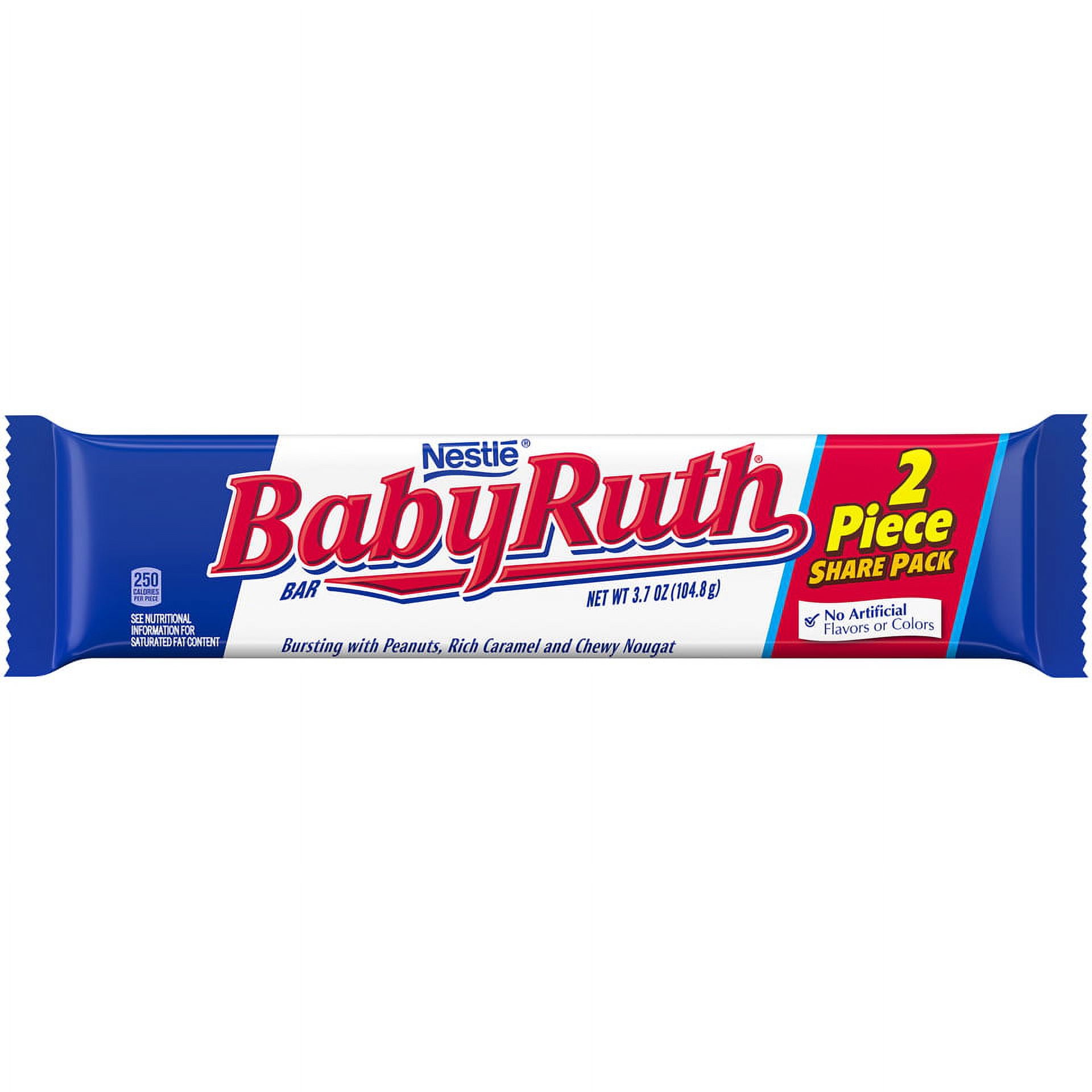 Nestle Baby Ruth Chocolate Bar, 3.7 Oz - Walmart.com