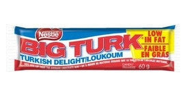 Nestle Big Turk Chocolate Bars, Pack of 36, 2.16kg/4.8lbs, Box ...
