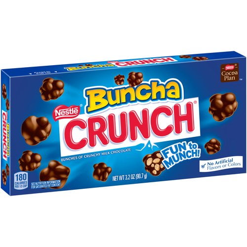 Nestle Buncha Crunch Candy Bars 3.2 Oz. - Walmart.com