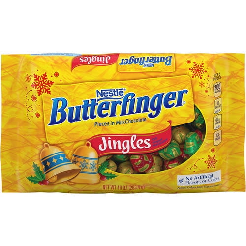 Nestle Butterfinger Jingles Bell Shaped Chocolates Gift, 10 Oz ...