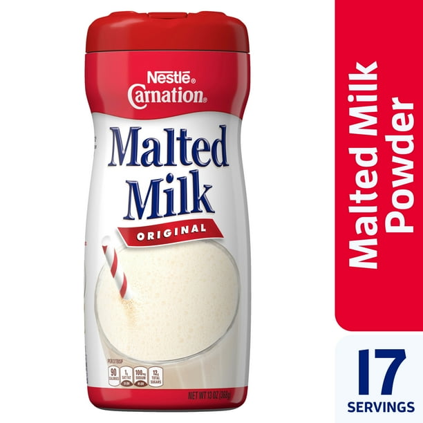 Nestle Carnation Original Malted Milk Powder Mix, 13 oz - Walmart.com