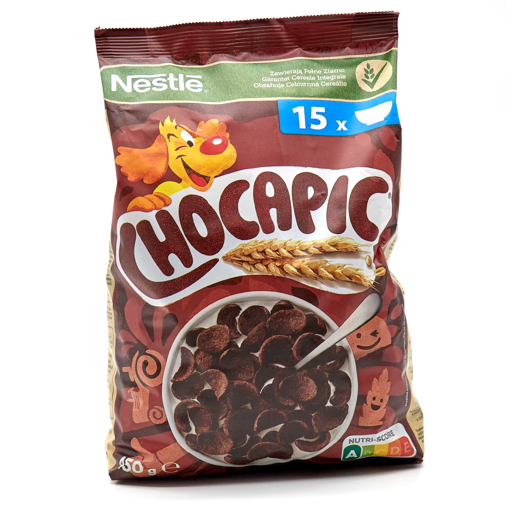 Nestle Chocapic Wholegrain Chocolate Cereal, Cocoa Coated, 450g ...