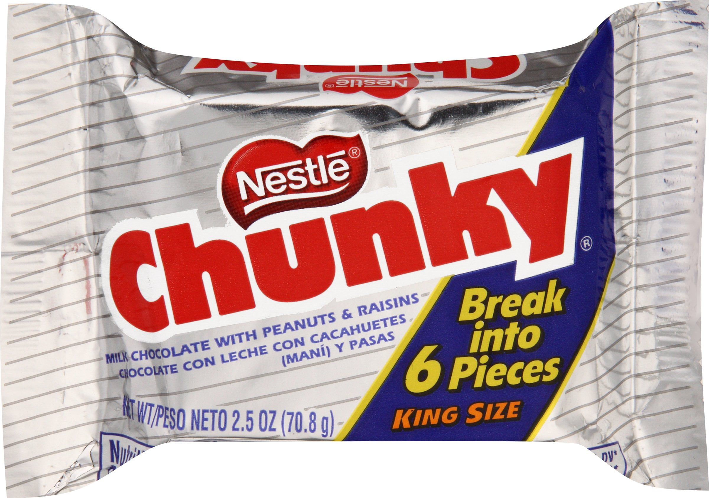 Nestle Chunky Candy Bar, 24 ea - Walmart.com