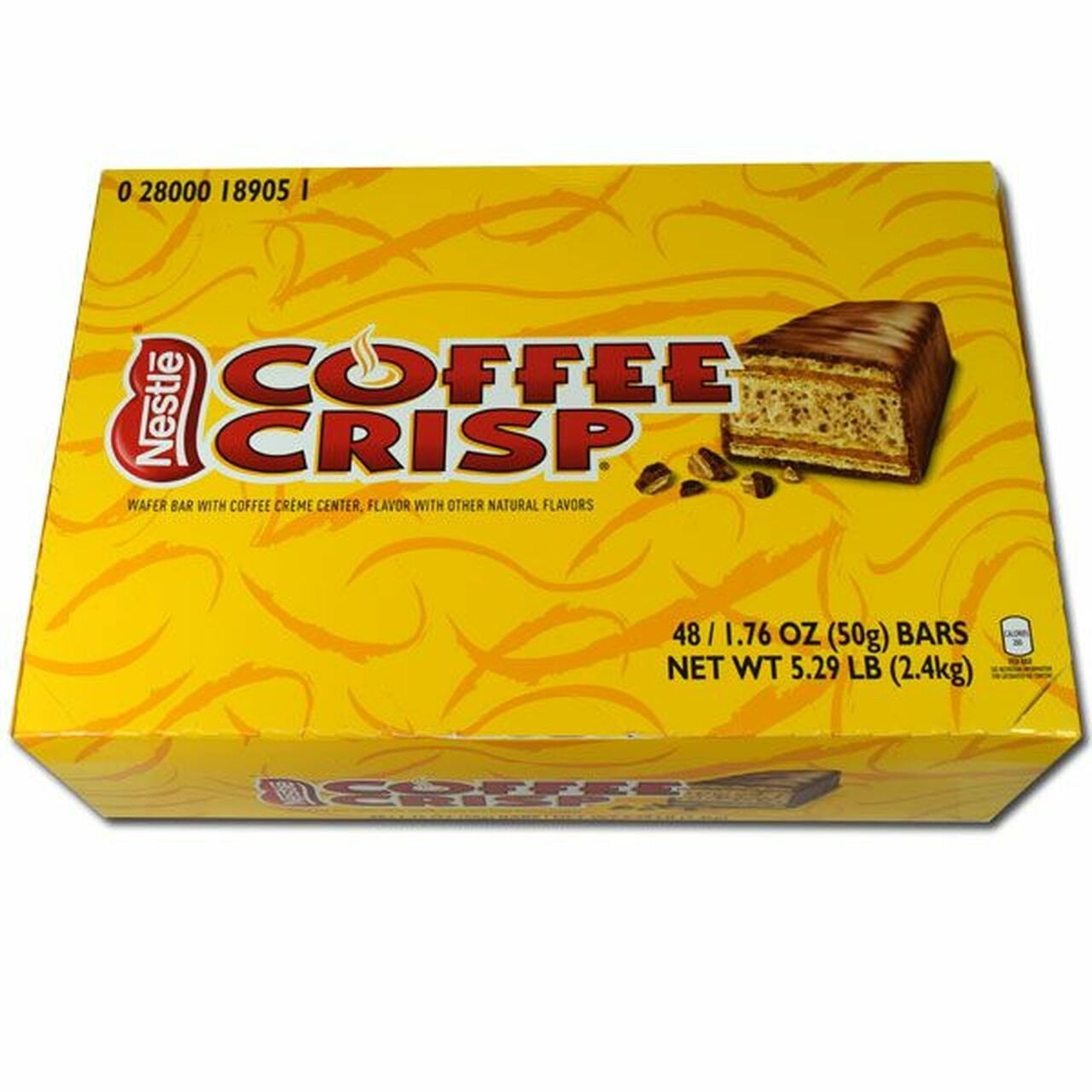 Nestle Coffee Crisp Bar, Wafer with Coffee Creme Center, 1.76-Ounce ...