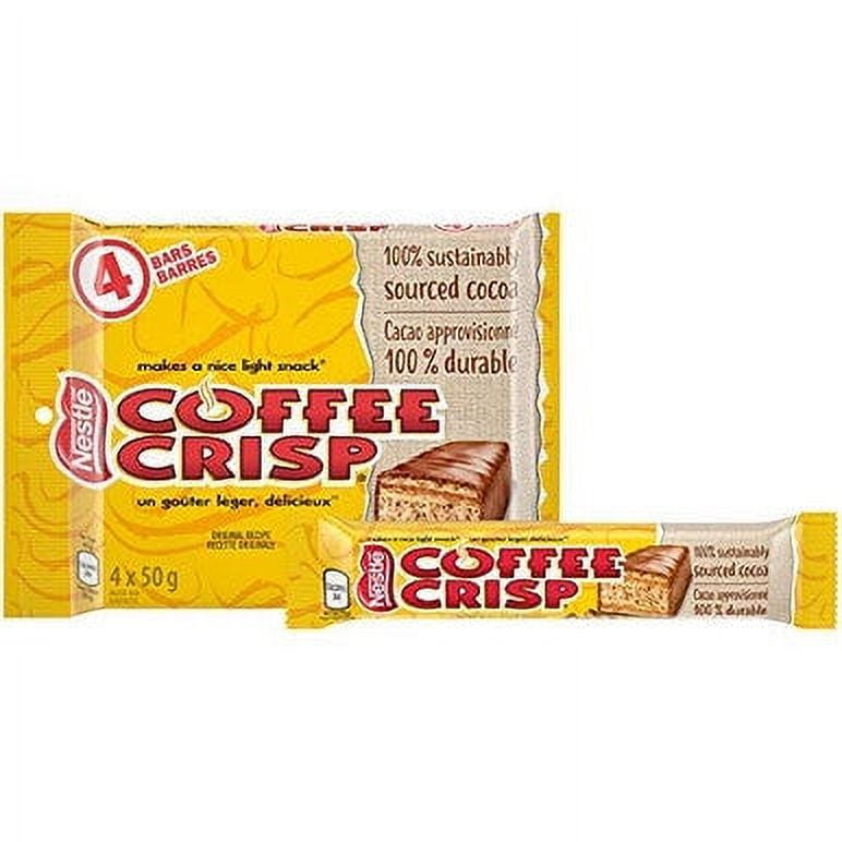 Nestle Coffee Crisp Chocolate Bar 2 pack - 8 bars - Walmart.com