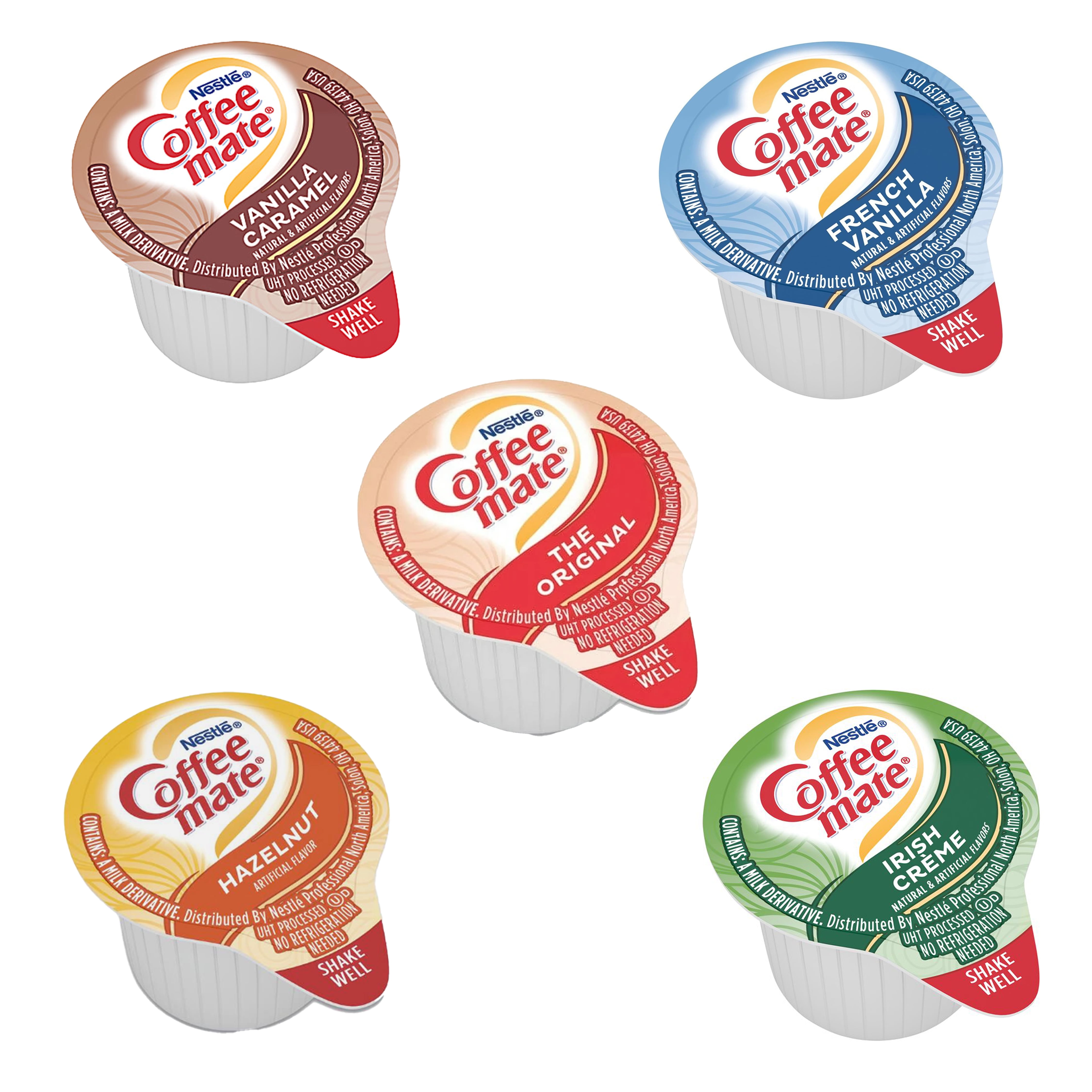 Nestle Coffee-Mate Hazelnut, Original, French Vanilla, Irish Creme ...