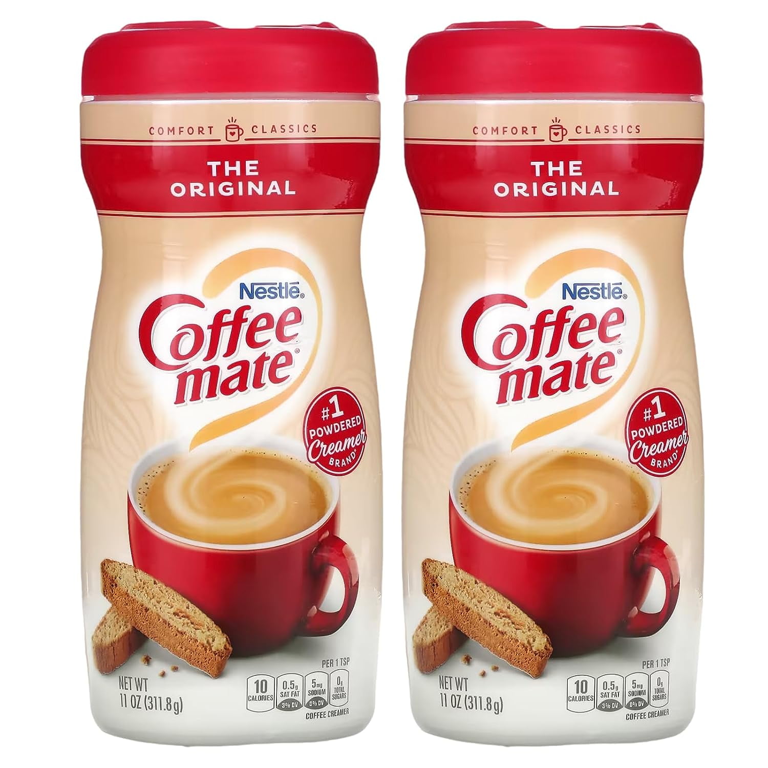 Nestle Coffee Mate Original Powder Coffee Creamer 11 oz. Canister (2 ...