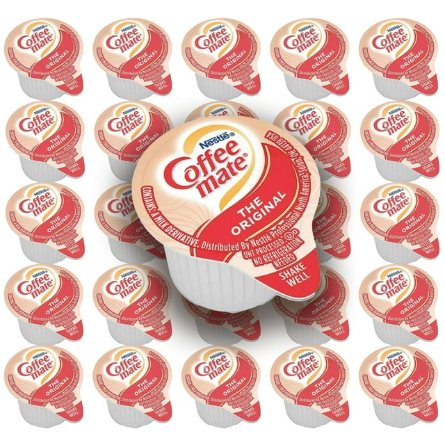 Nestle Coffee-Mate Original Single Serve Non-Dairy Creamer, 0.4 oz l ...
