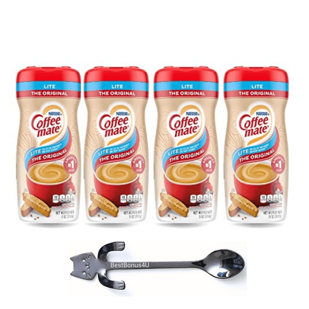 Nestle Coffee mate Coffee Creamer, The Original Lite, Non Dairy Powder ...