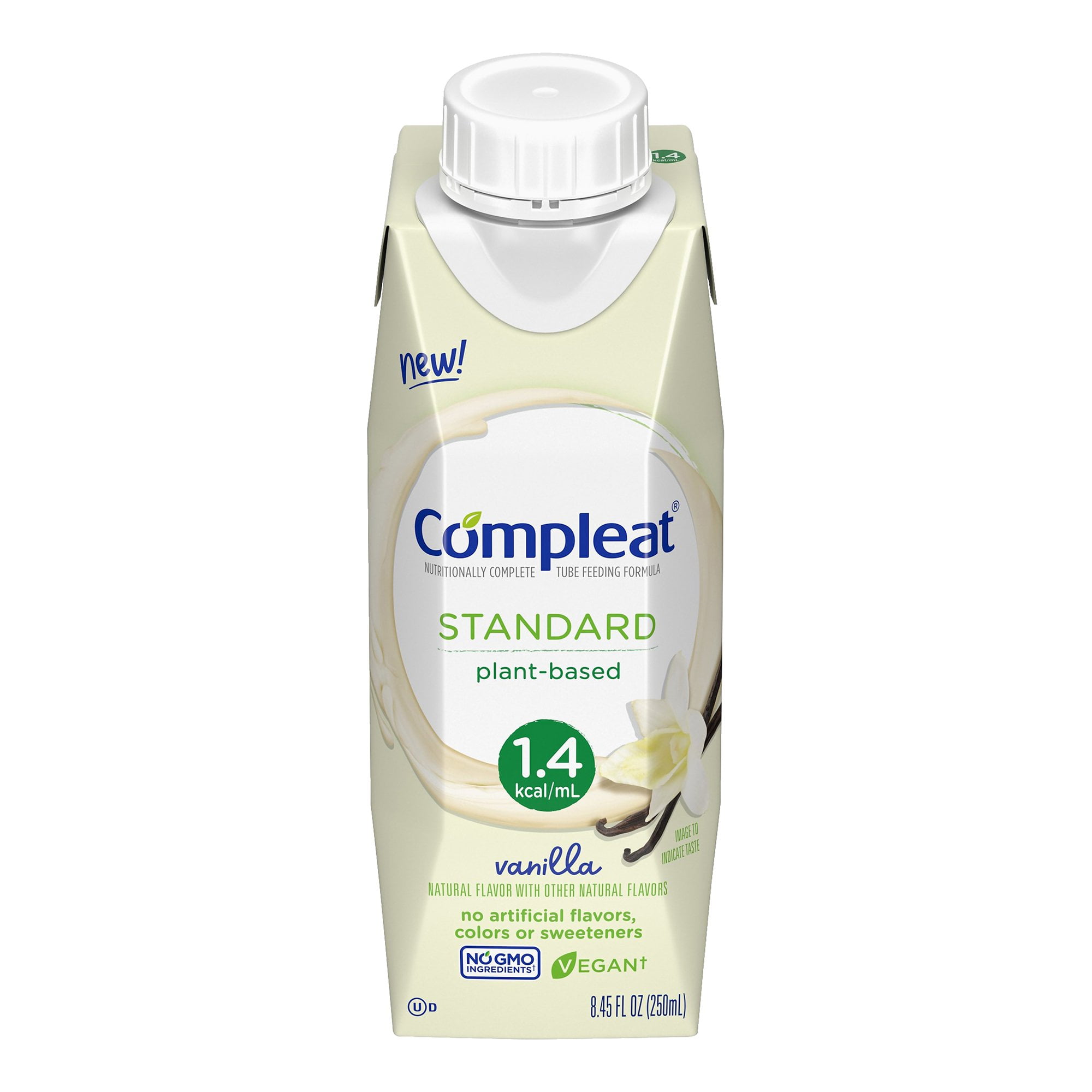 Nestle Compleat Standard 1.4 Cal Oral Supplement Vanilla 8.45 oz Carton ...