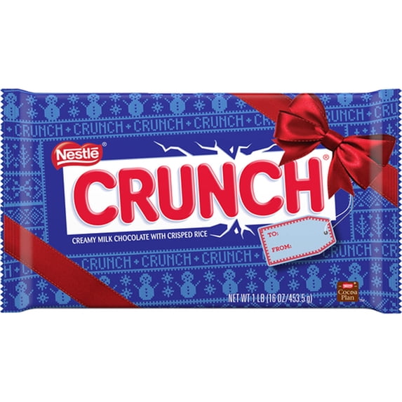 Nestle Crunch Giant Chocolate Bar - 1 lb - Walmart.com