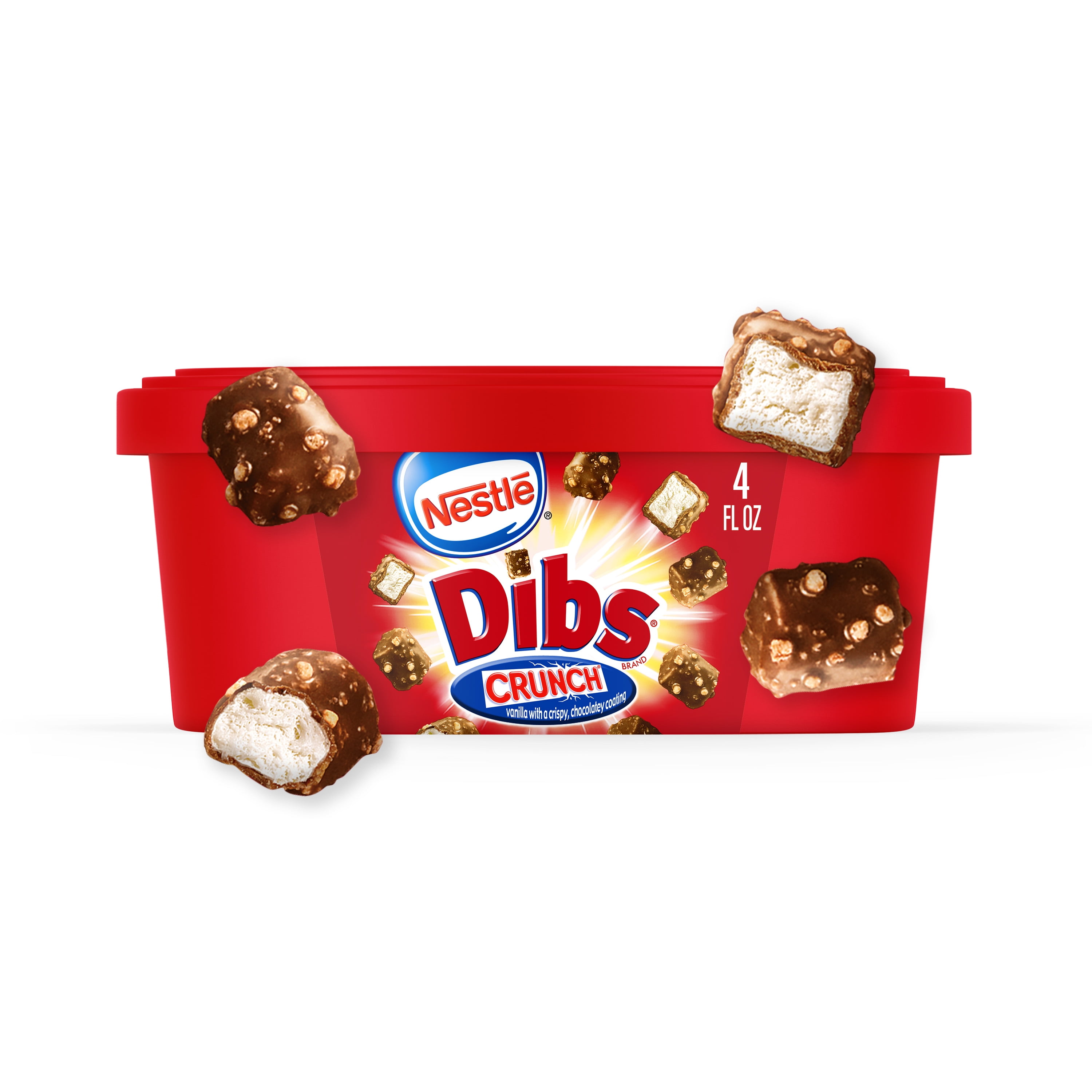 Nestle Dibs Crunch, Bite-Sized Frozen Snacks, 1 Count - Walmart ...