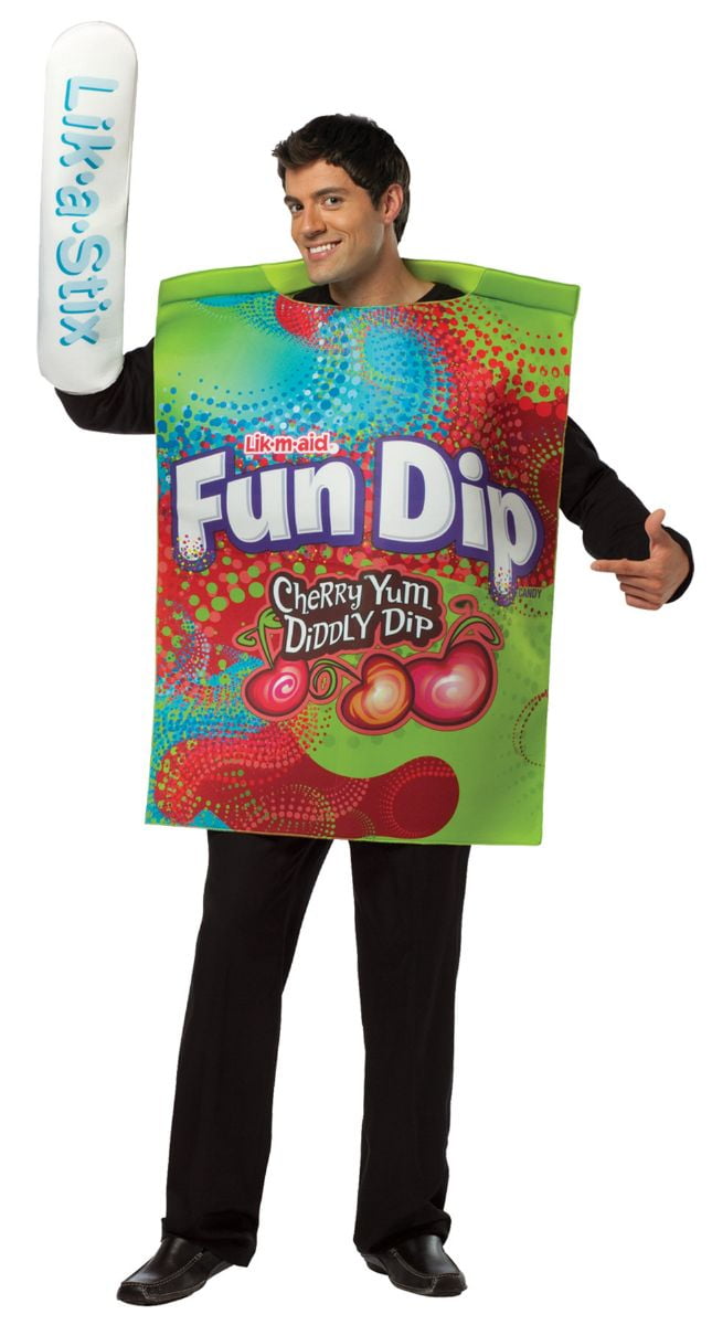 Nestle Fun Dip Wrapper Costume Adult - Walmart.com