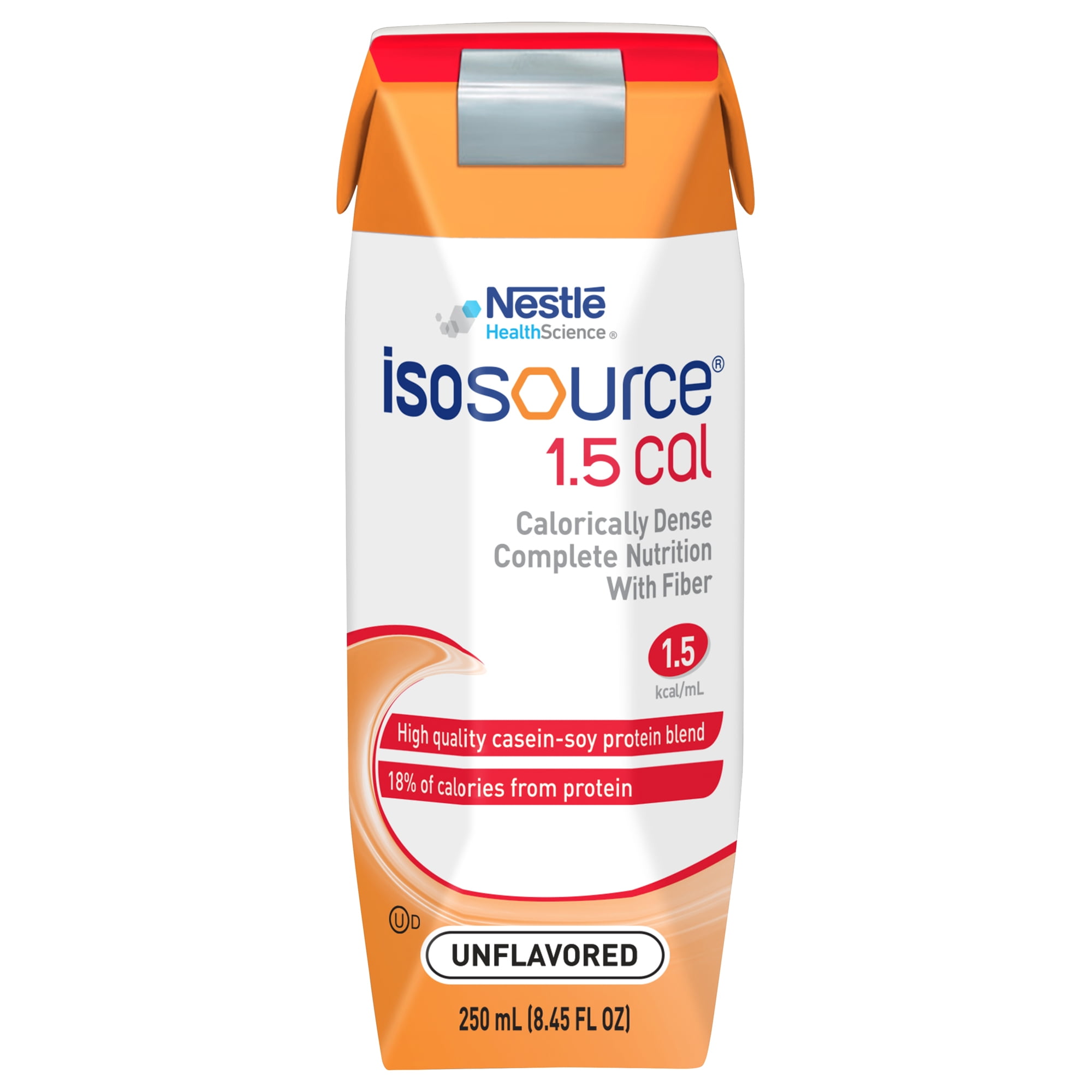 Nestle Isosource 1.5 Cal, Unflavored, High Calorie, Complete Nutrition ...