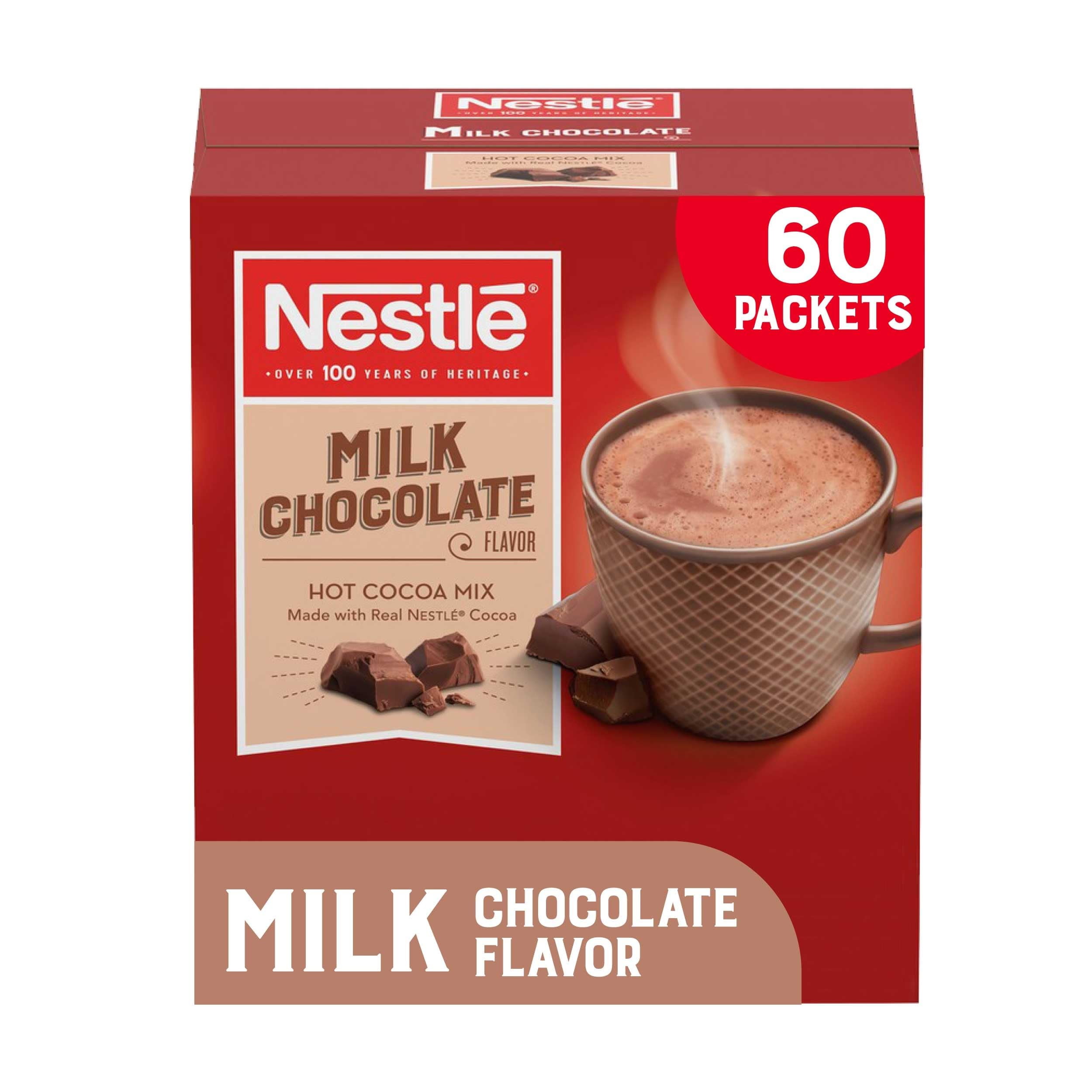 Nestle Hot Chocolate Mix, Hot Cocoa, Milk Chocolate Flavor, Made with ...
