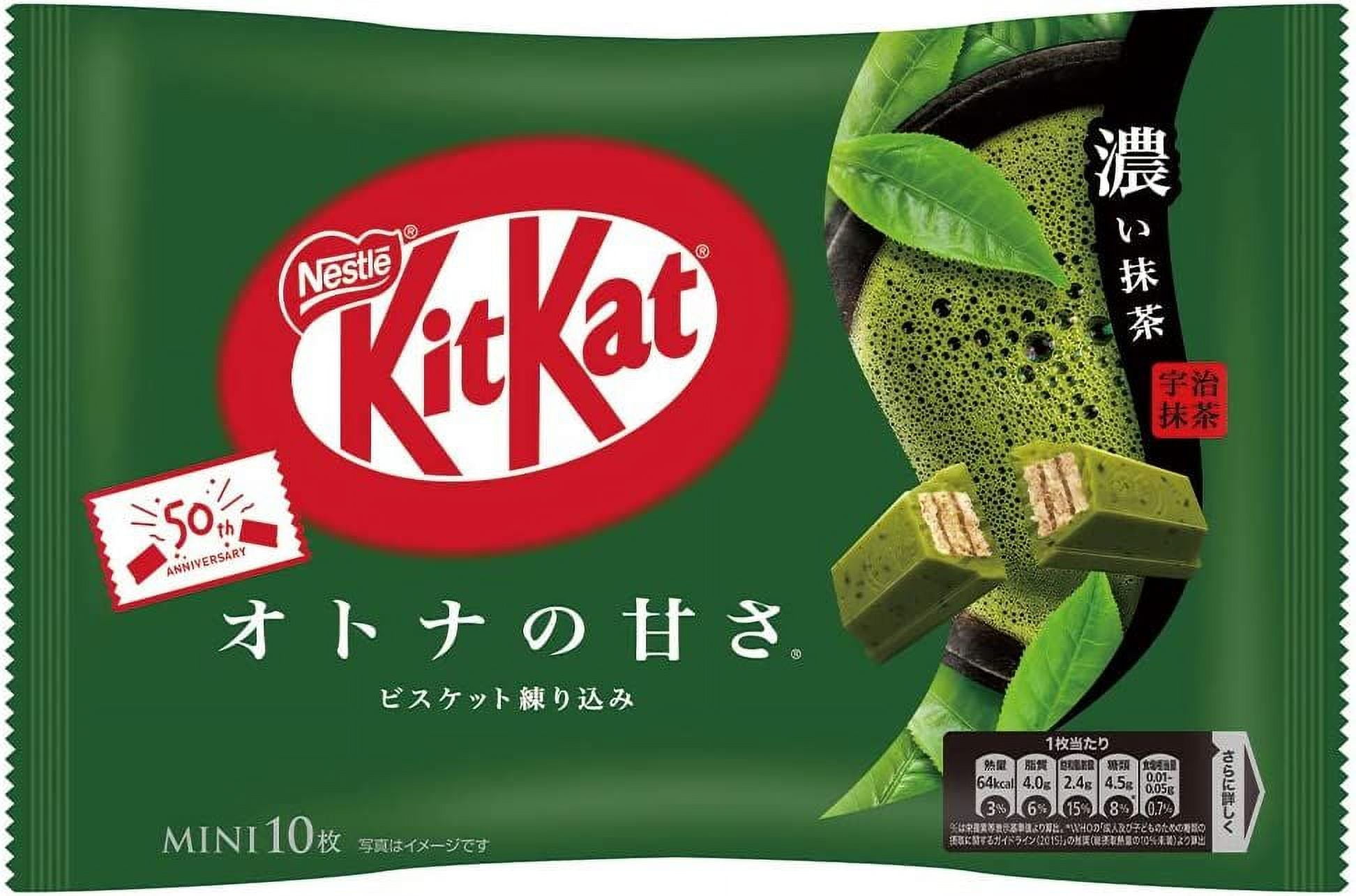 Nestle Kit Kat Mini - Green Tea Flavor Matcha Treat, Tokyo Snack Land ...