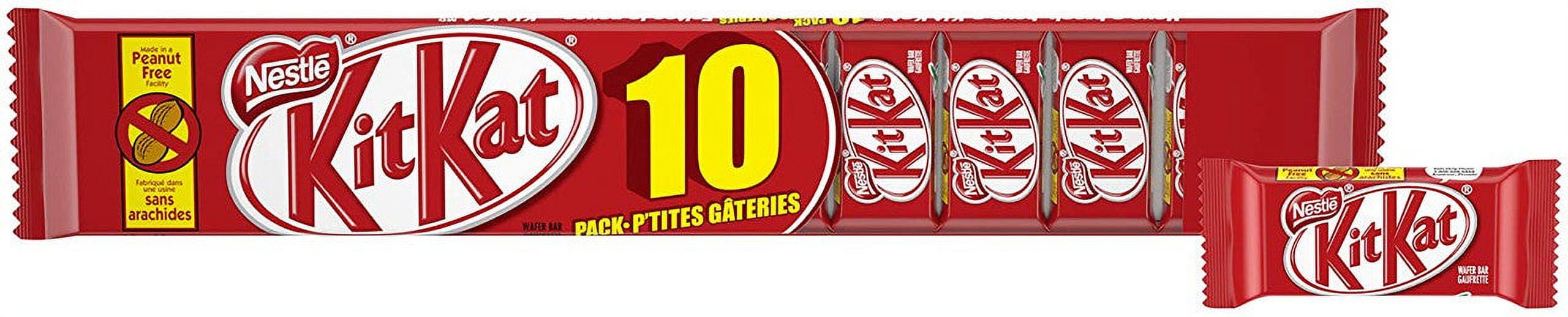 Nestle Kit Kat Minis, 12g each, 1 pack, 10 minis {Imported from Canada ...