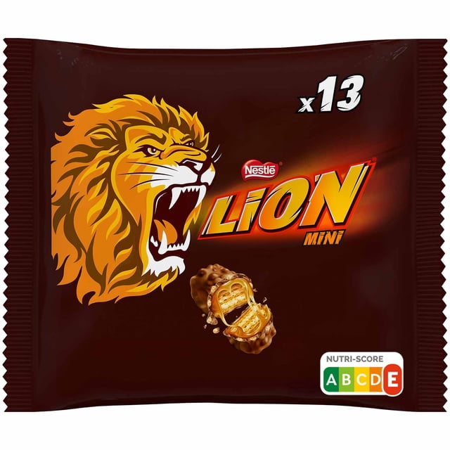 Nestle LION Mini chocolate & caramel bars -13 bars- 1 BAG. - Walmart ...
