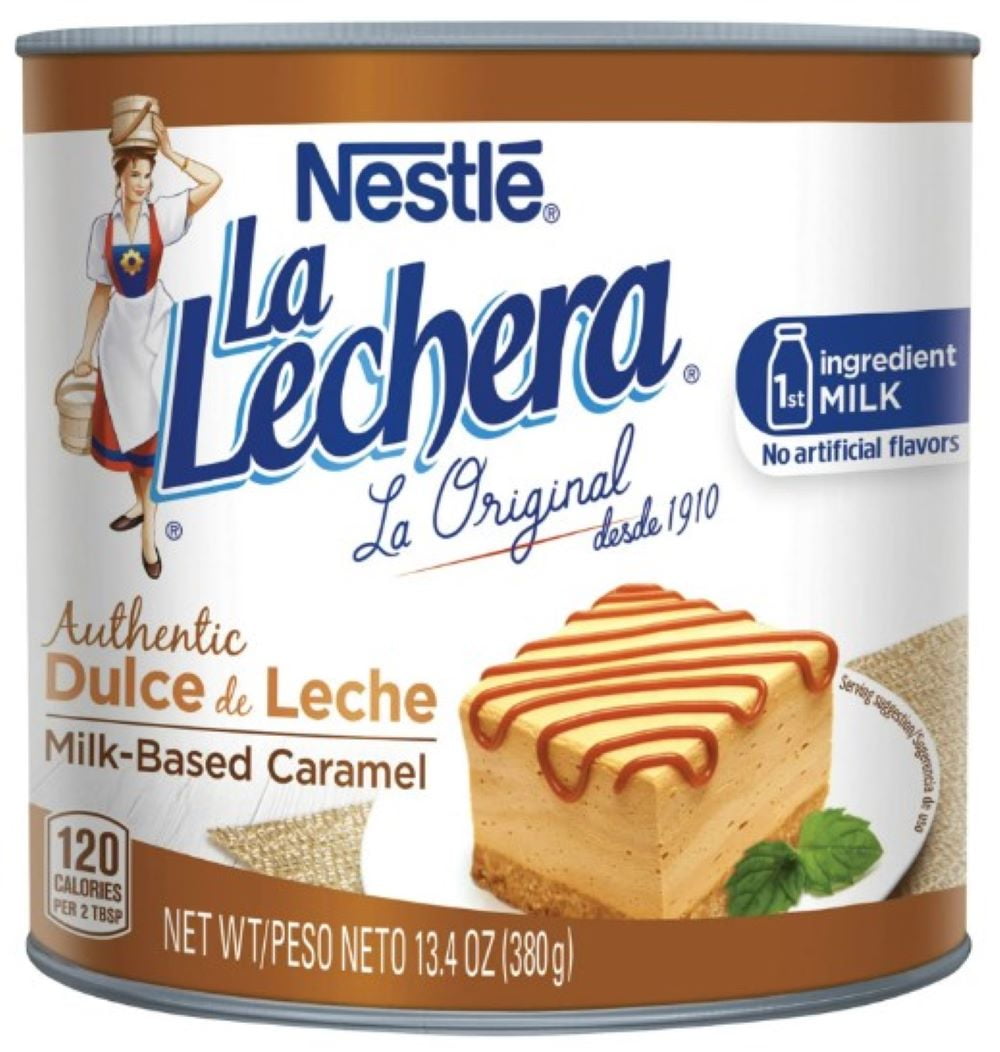 Nestle La Lechera Dulce De Leche Milk-Based Caramel 13.4 oz (Pack of 20 ...