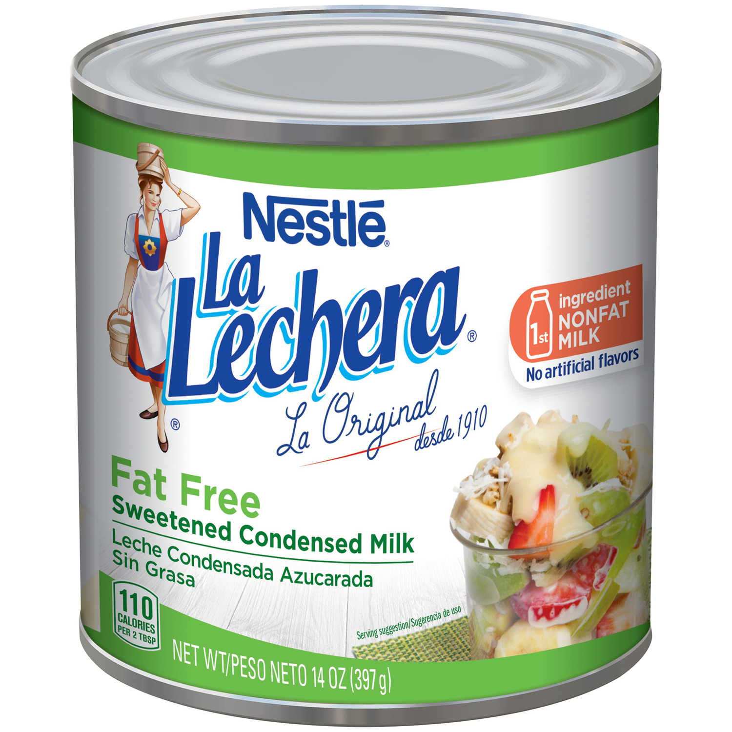 Nestle La Lecherita Lowfat Sweetened Condensed Milk, 21 oz - Walmart.com