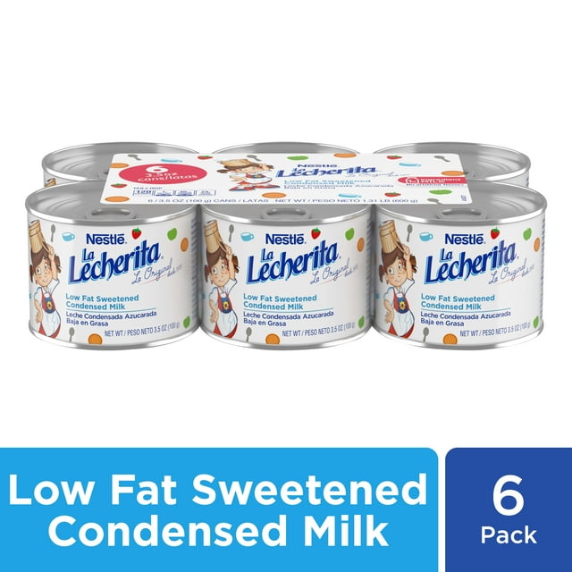 Nestle La Lecherita Lowfat Sweetened Condensed Milk, 21 oz - Walmart.com