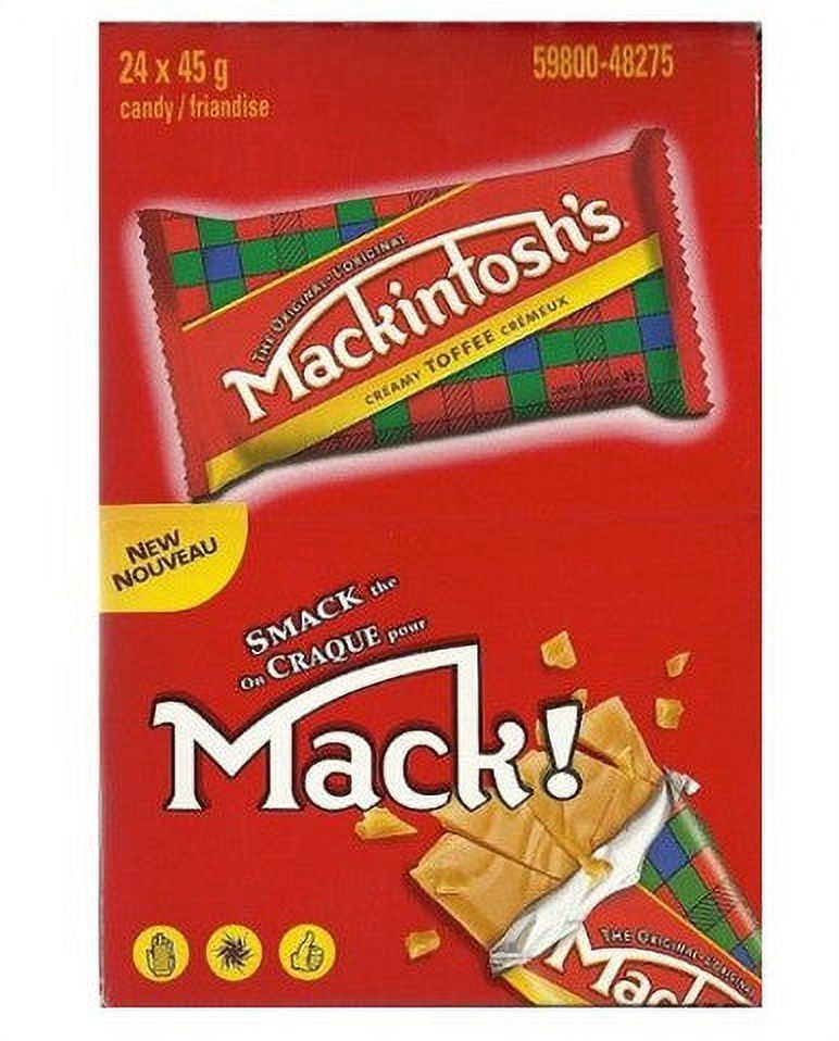 Nestlé Mackintosh Toffee Bars Box of 24 x 45g - Walmart.com