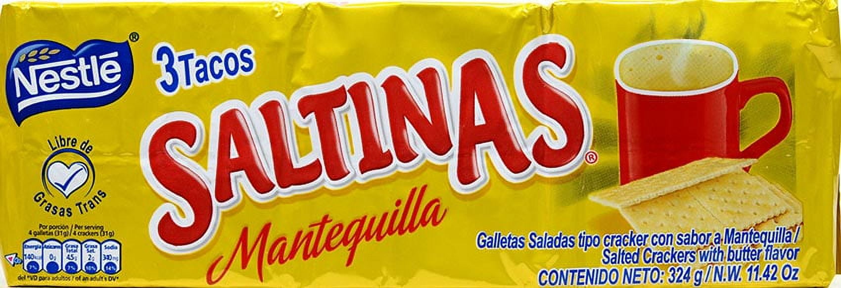 Nestle Mantequilla Butter Saltines, 11.42 Oz. - Walmart.com