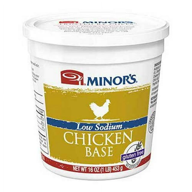 Nestle Minors Low Sodium No Added MSG Chicken Base, 1 Pound -- 6 per ...