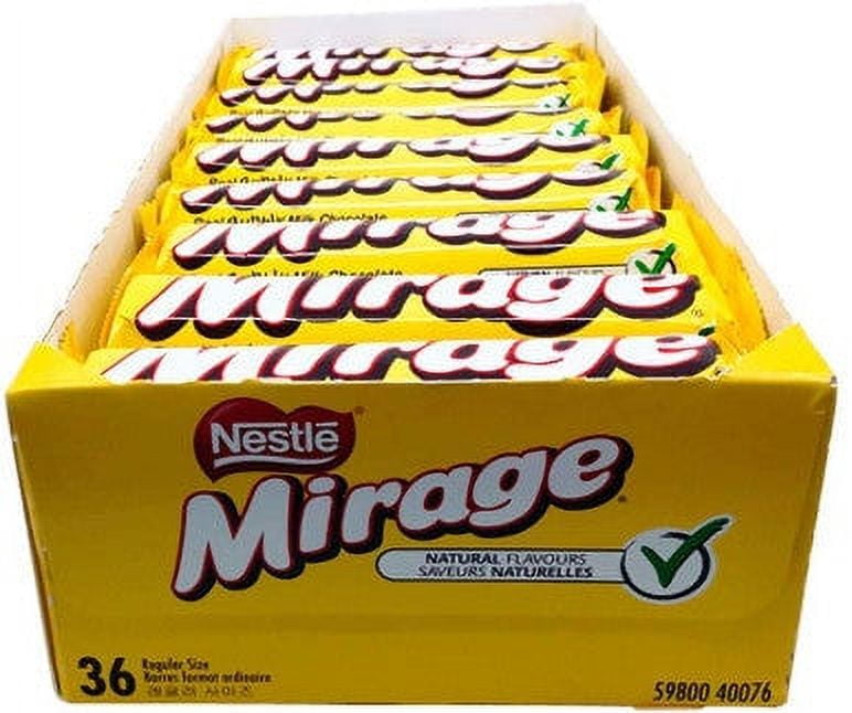 Nestle Mirage Chocolate 36pk (41g/1.4oz per bar) (Imported from Canada ...