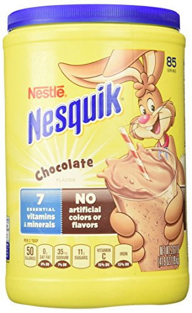 Nestle Nesquik Chocolate Powder 41.9 oz - Walmart.com