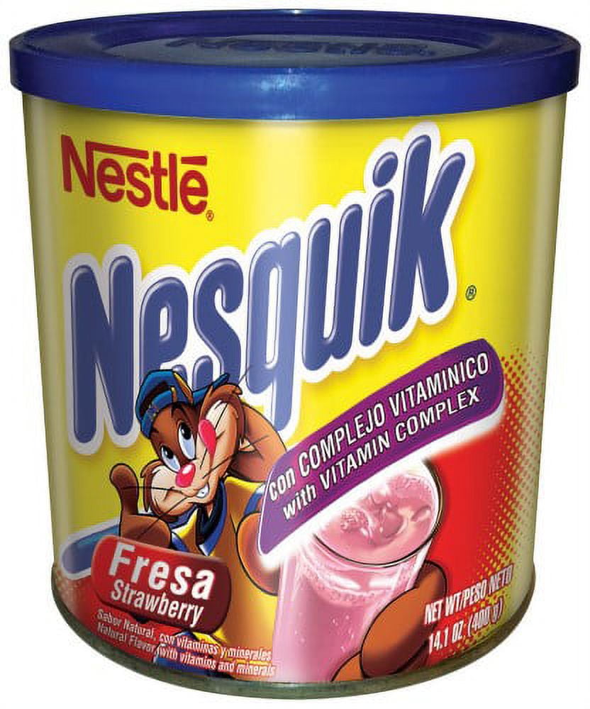 Nestle Nesquik Powdered Drink, Strawberry - Walmart.com