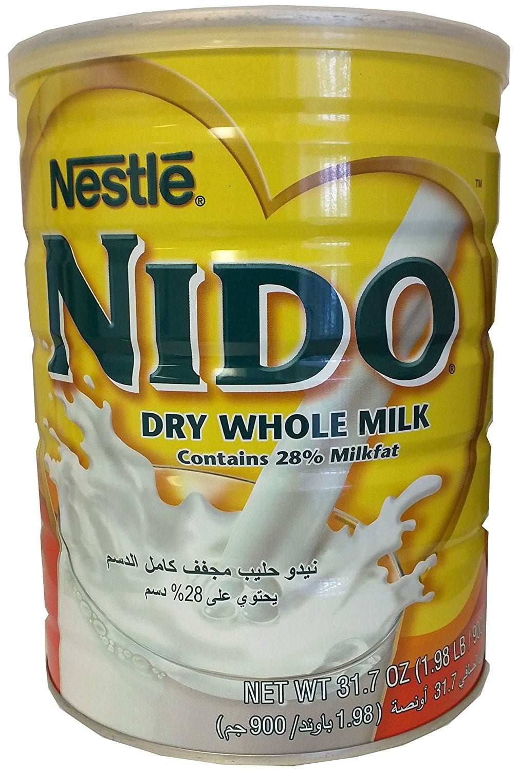Ziyad Nestle Nido Milk Powder 31.74 Oz with Whole Milk and Soya ...